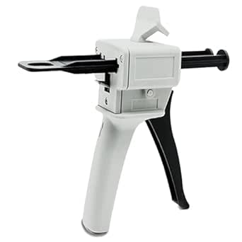 Amazon.com: Dispenser Gun, 50ml Dispenser Gun Kit Impression Mixing Dispensing AB Gun Ratio 1:1 ...