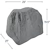 Amazon.com : Orbit 53016 Granite Resin Rock Box Sprinkler Valve Cover ...