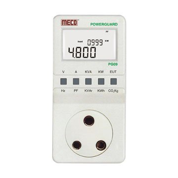 Meco - PG09-1A Powerguard Having Indian Plug - Socket and Backlight ...