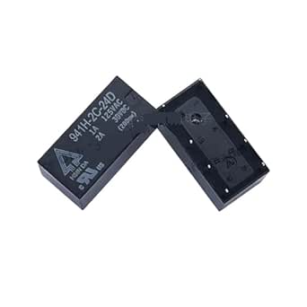Amazon.co.jp: 10 個 941H-2C-12D 12V 低電力リレー、941H-2C-5D 5V 941H-2C-24D 24V ...