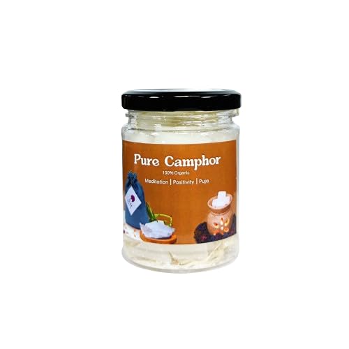 Pure Camphor Container for Pooja | Meditation |Positivity | Camphor for ...