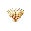 Buy Collectible India Diwali Diya Crystal Round Akhand Diya for Puja ...