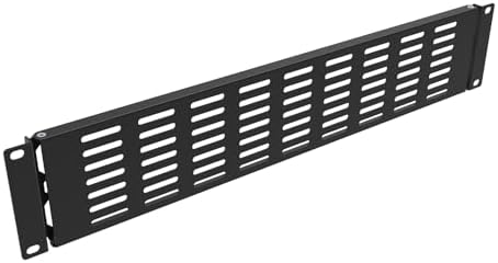 Amazon.com: QiaoYoubang 2U Hinged Blank Rack Mount Panel Spacer with ...