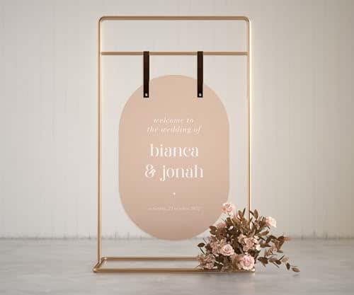 Amazon.com: Customizable Leather Sign Straps hanging menu board Straps ...