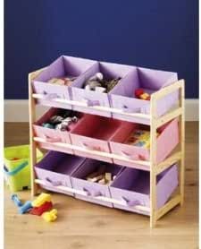 3 Tier 9 Tub Storage Unit : Amazon.co.uk: Home & Kitchen