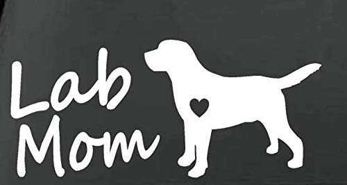Amazon.com - Dream Walkers - Lab Mom Labrador Dog Breed Car Vinyl Decal ...