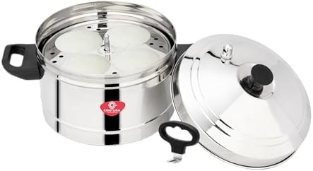 Centura Stainless Steel Classic Idli Maker/Idly Cooker Induction ...