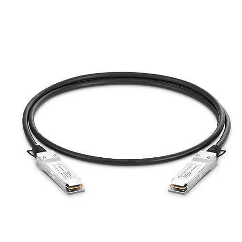 QSFPTEK 100G QSFP28 DAC Cable 1M Cable DAC Twinax de cobre pasivo ...