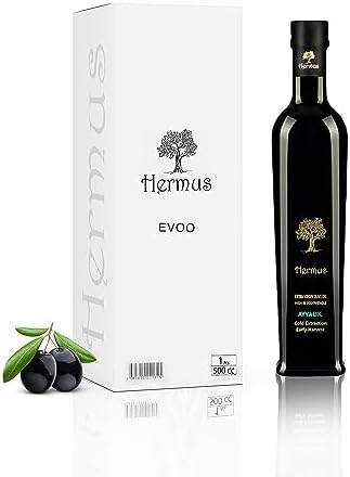 Amazon.com : Hermus - Ayvalik Organic Cold Pressed Extra Virgin Olive ...