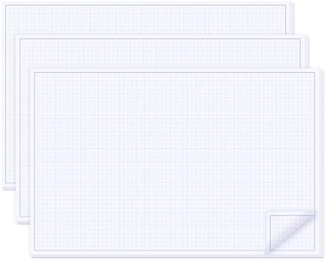 suituts 3 Pads 11X17 Inch Graph Paper, Large Grid Paper, Two Side ...