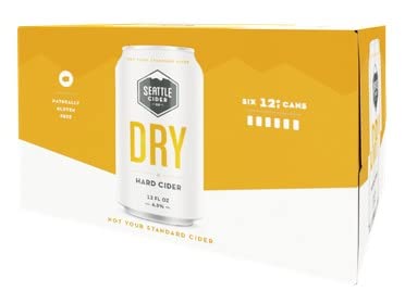 Amazon.com: SEATTLE CIDER Dry Cider 6pk Cans, 12 FZ : Grocery & Gourmet ...