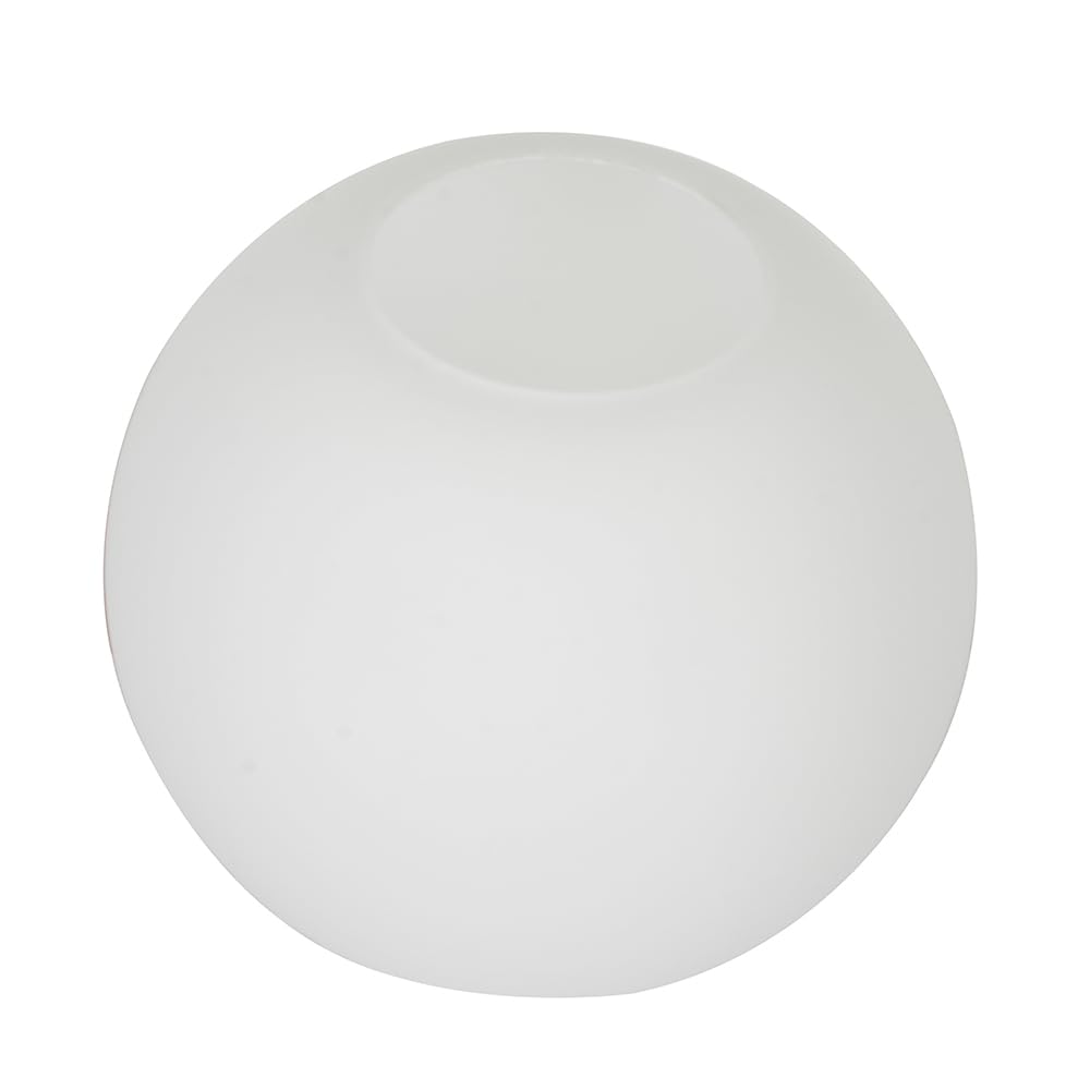 Baiwaiz Globe White Frosted Glass Shade, Modern Round Opal Lamp Shade ...