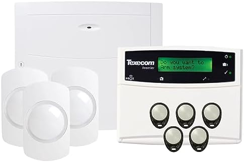Texecom KIT-0086 Premier Elite 64-W Ricochet 64 Zone Wireless Alarm Kit ...