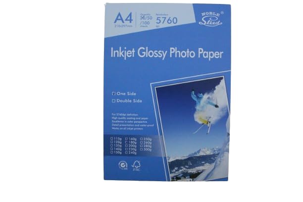 Inkjet Glossy Paper Resolution 5760 dpi A4 210X297MM GLOSSY PHOTO PAPER ...