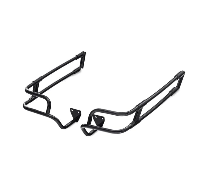 Amazon.com: M Maintenanse Saddlebag Guard Rails for Harley Touring ...