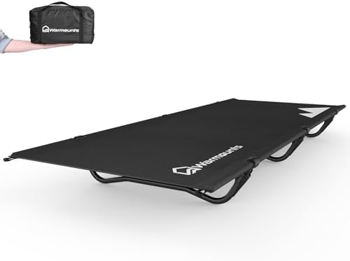 Amazon.com: MISSION MOUNTAIN A4 Camping Cot, Ultralight Foldable ...