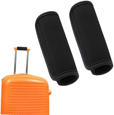 NIHSPRUHAY 2Pc Soft Comfortable Neoprene Luggage Handle Wrap Grip ...