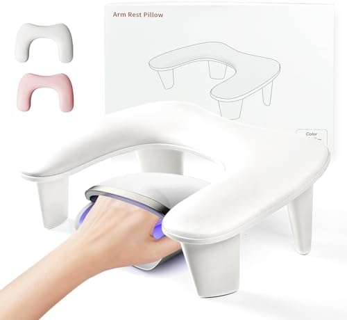 Amazon.com: Arm Rest for Nails Tech - U-shaped Manicure Nail Hand Rest ...
