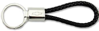 SR1 Performance Chevy Bowtie Braided Rope Leather Keychain - Officially ...