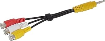 Amazon.com: LG # EAD61273106 Composite Cable Adapter for Audio Video AV ...
