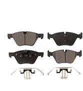 Amazon.com: SUPLABEL HZ1391 Ceramic Disc Brake Pad Set - Compatible ...