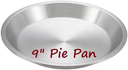 Amazon.com: Pie Plate Aluminum Metal 9 Inch pan - Set of 10: Home & Kitchen