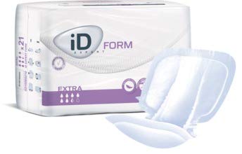 Buy iD Expert Form Shaped Incontinence Pads/Extra Absorbency/Pack 42 ...