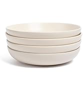 Amazon.com | over&back Coupe Dinnerware Set - Stoneware Dishes - Comes ...