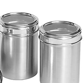 Buy Stainless Steel Multipurpose Round See Through Lid | Transparent ...