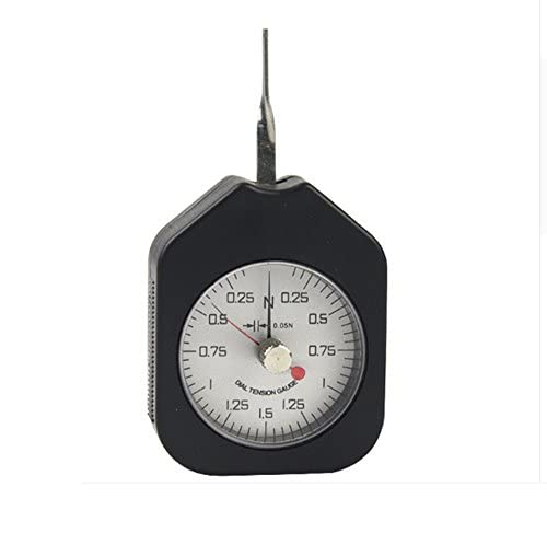 CNYST Analog Tensionmeter Pocket Double Needle Dial Tension Gauge Meter ...