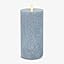Amazon.com: Luminara Seaglass Rechargeable Flameless LED Candle, Silver ...