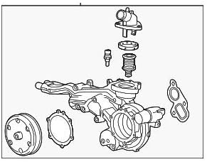 Genuine ACDelco Water Pump - 12685257, Water Pumps - Amazon Canada