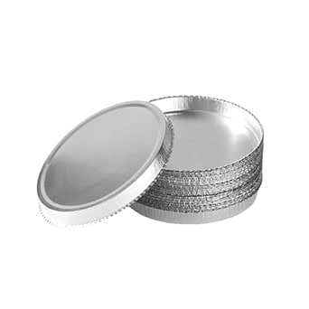 Reusable Aluminum Sample Pans for Laboratory Moisture Balances, 4x0.31 ...