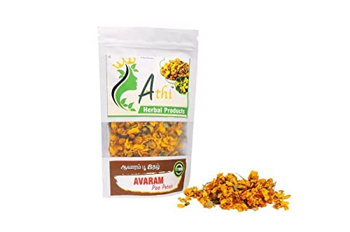 Athi herbal Avarampoo Dry Flower for Face Glow, Skin Whitening ...