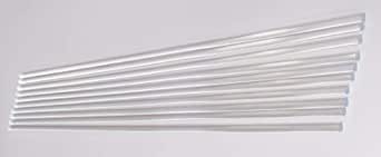 Amazon.com: 10 Pcs 1/4” Diameter x 18” Inch Long Clear Acrylic ...