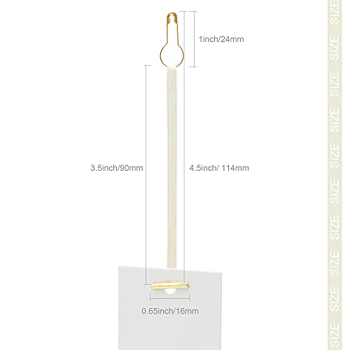 Snapklik.com : 4.5 500Pcs Hang Tag Fasteners Silks And Satin Strings ...