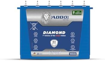 Addo EA1642XP | Tall Tubular |160 AH Inverter Battery | Warranty 84 (42 ...
