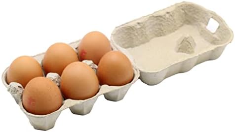 Supa Half Dozen Egg Boxes x 24-Pieces, Traditional Fibre Egg Box, 100% ...
