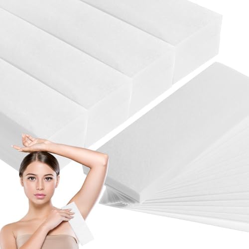 Amazon.com : 1000-Count Non Woven Wax Strips, Body and Facial Epilating ...