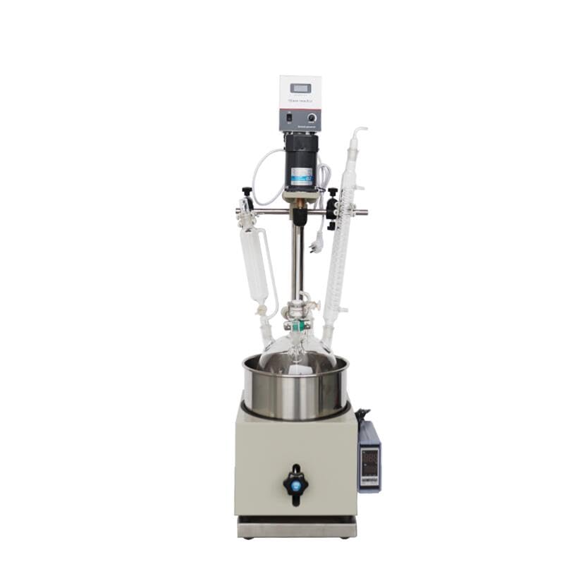 Buy MXBAOHENG DF-1L Glass Reactor Single-deck Reaction Vessel with ...