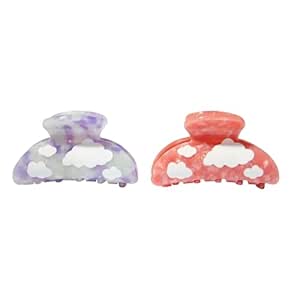 Amazon.com: Mane Cloudy Claw Clips - Extra Grip Medium Hair Clips for ...