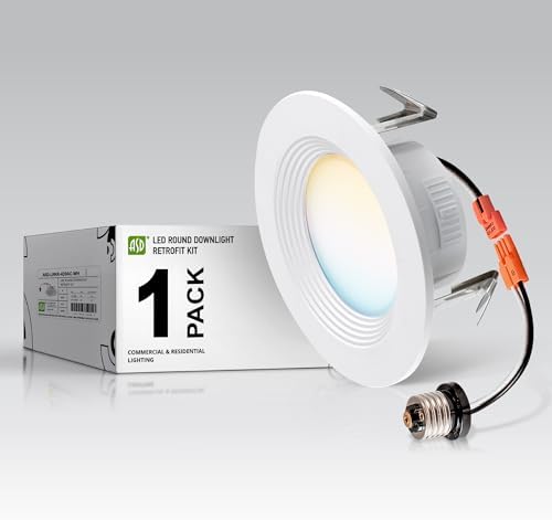ASD Retrofit LED Recessed Lighting 4 Inch | 9W 700 Lm Wet Rated ...