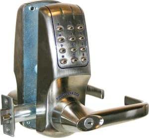 Codelocks CL5210IC Heavy Duty Electronic Tubular Dead Latch Lock (Small ...