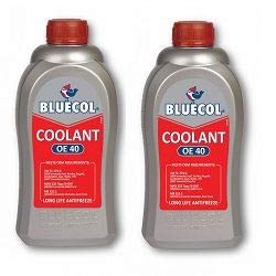 Bluecol BLL001 Coolant OE 40 Long Life Antifreeze 1 Litre x 2 : Amazon ...