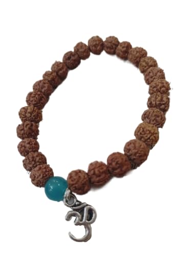 Buy DeepMines Rudraksha Wristband ओम रुद्रक्षा ब्रेसलेट Rare & Pure ...
