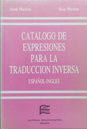 Amazon.com: Catalogo De Expresiones Para LA Traduccion Inversa/Espanol ...