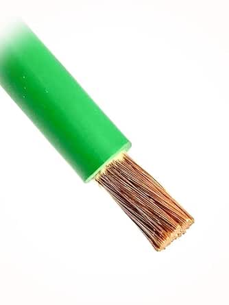 5 Ft Green 6 Gauge Awg Welding Cable Wire Durable, High-Efficiency ...