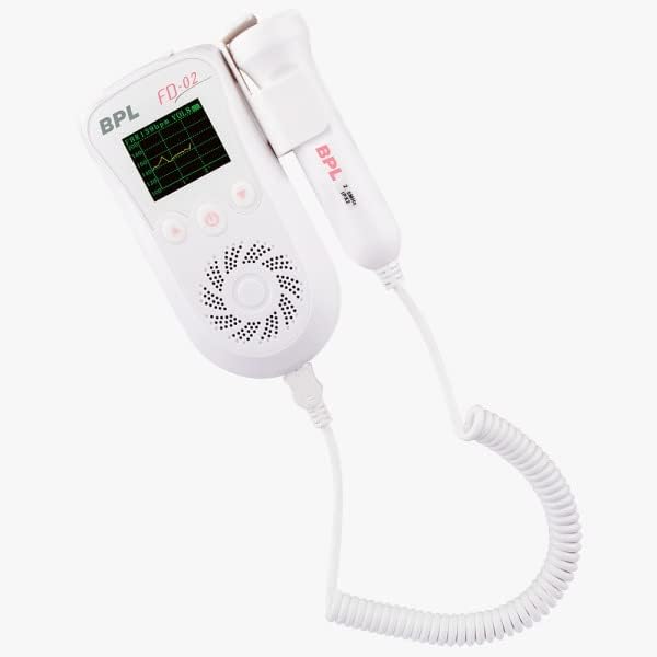 BPL Home Care Fetal Doppler | Accuracy on Trace | Heart Rate Monitor ...