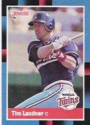 Amazon.com: 1988 Donruss Baseball Card #631 Tim Laudner : Collectibles ...