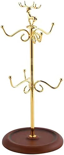 Amazon.com - JIKBOQIALU Coffee Mug Tree for Counter Cup Holder Rack ...